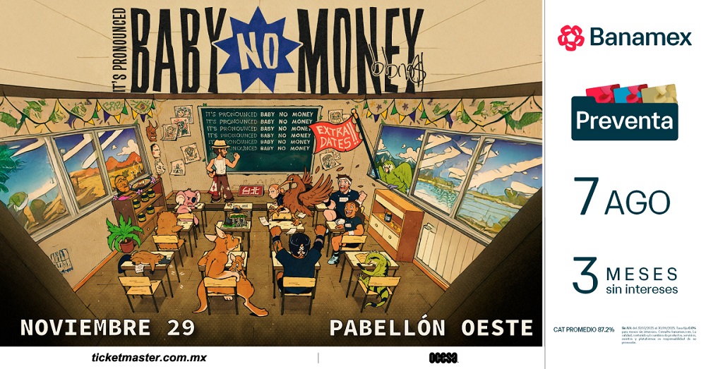 bbno$ llega a CDMX con su gira "It's Pronounced Baby No Money - Los ...